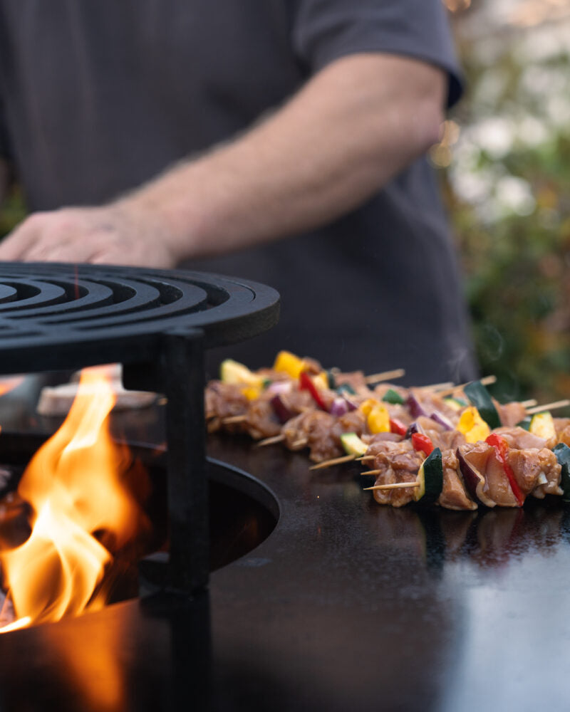 WeFire Pro BBQ | Premium Cortenstaal Buitengrill 92cm | De BBQ ...